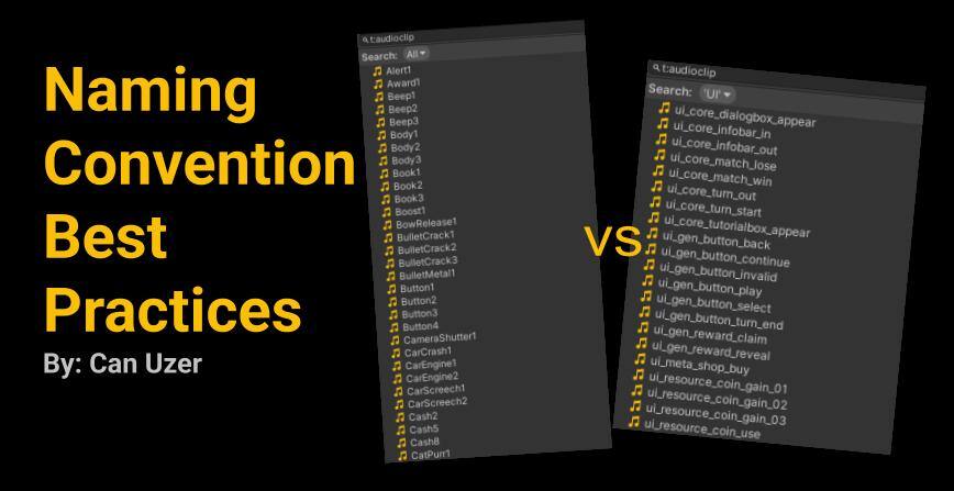 Naming Convention Best Practices | Audiokinetic Blog Naming Convention Best Practices | Audiokinetic Blog